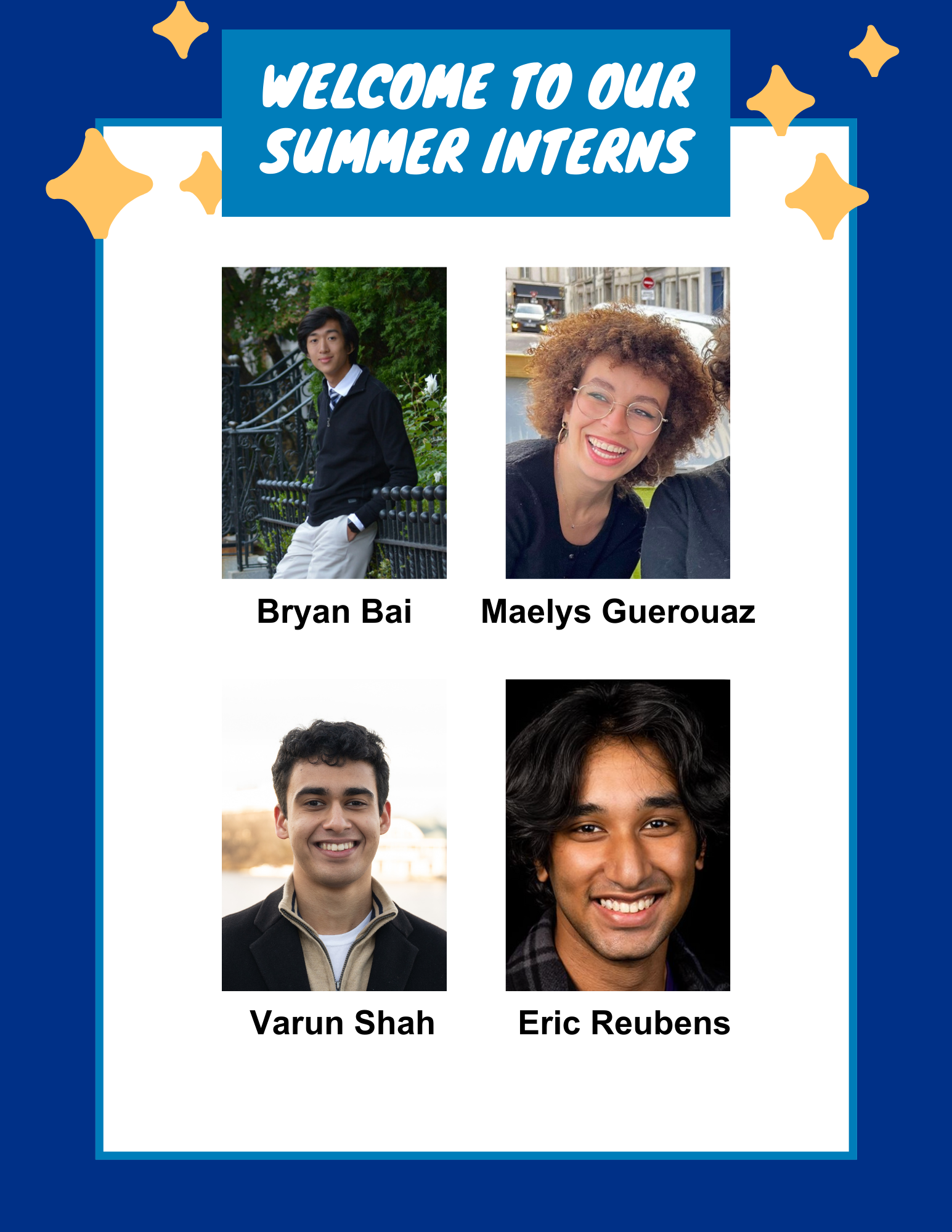 Meet the Kohane Lab’s Summer Interns! (Part 1) - Kohane Lab